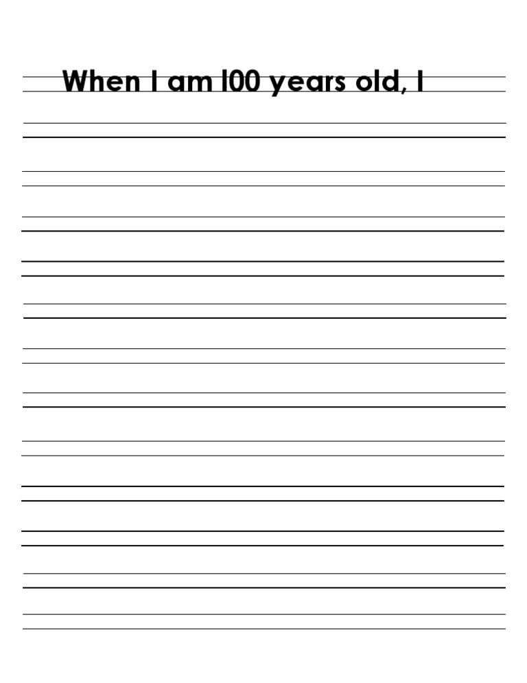 When I Am l00 Years Old, I | PDF