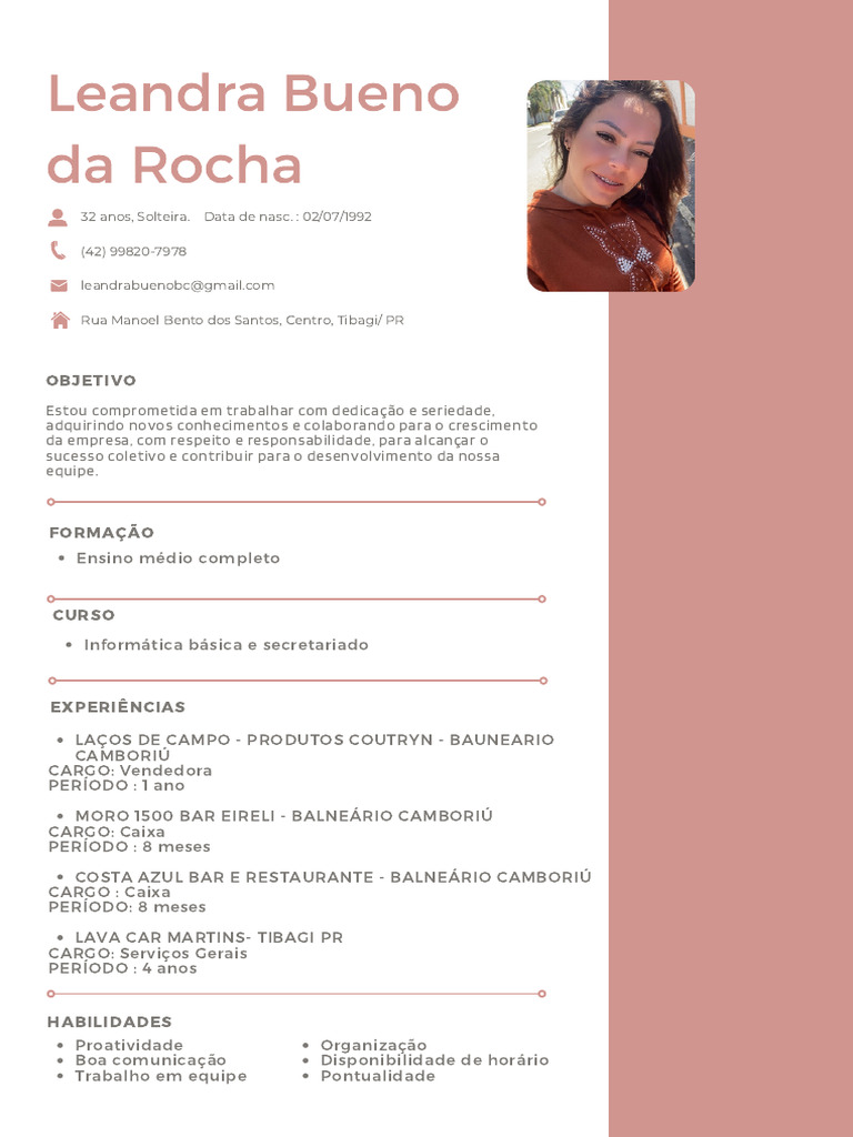 Currículo Leandra Bueno Da Rocha _20250513_135924_0000 | PDF