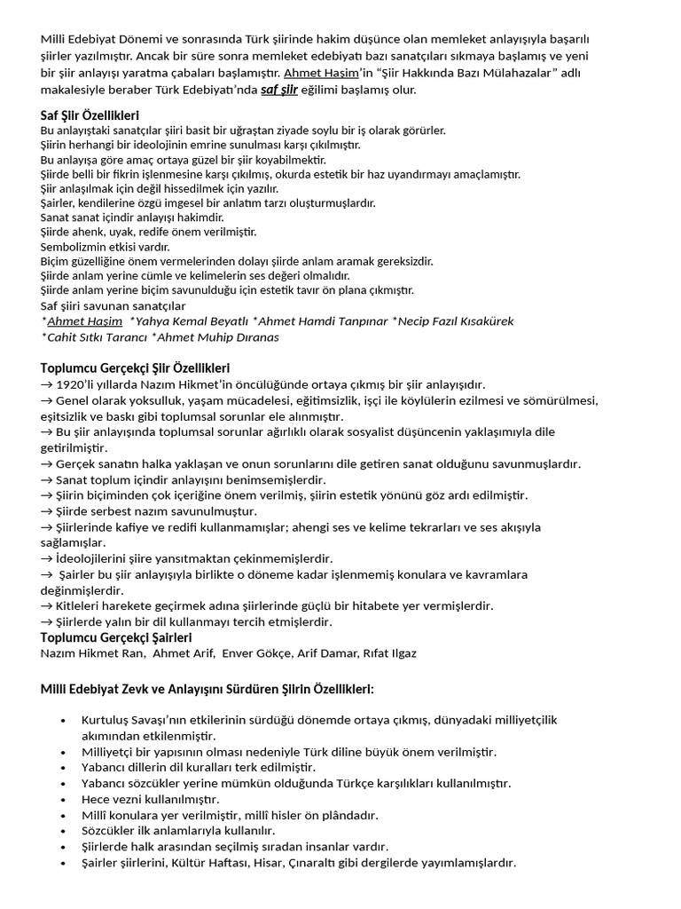 12 Tde Ders Notlari | PDF