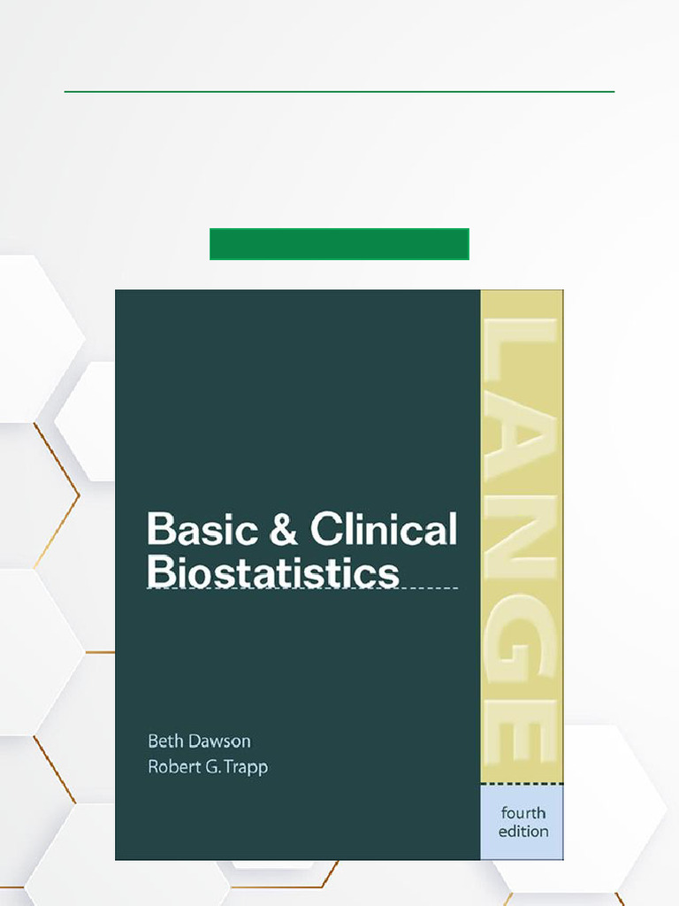 Basic & Clinical Biostatistics Overview | PDF | Statistics | Biostatistics
