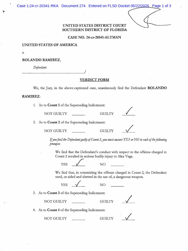 Vega murder plot guilty forms | PDF | Acquittal | Indictment