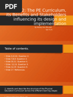 Phe Jss2 Scheme of Work - Syllabus - NG | PDF | Lesson Plan | Teachers