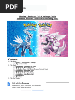 Hardcore Nuzlocke Rulebook | PDF | Pokémon | Gaming