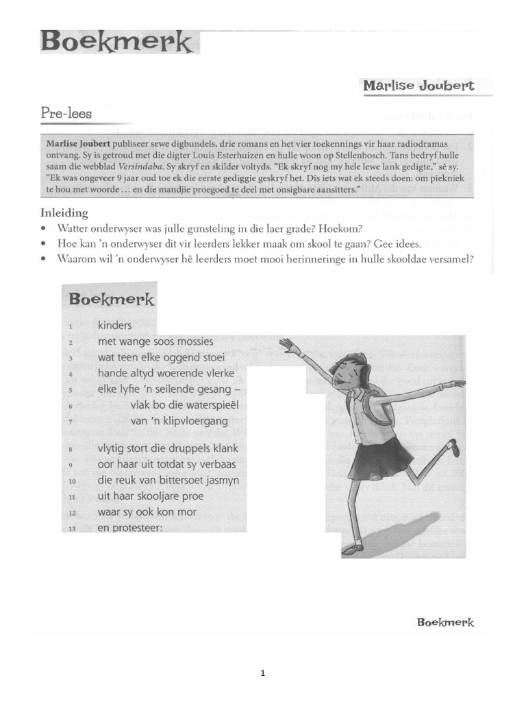 BOEKMERK - Marlise Joubert | PDF