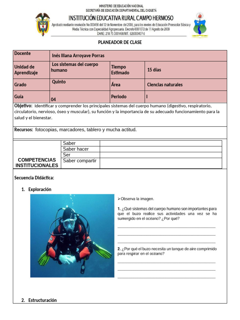 Los Seres Vivos y El Ambiente | PDF | Hueso | Músculo