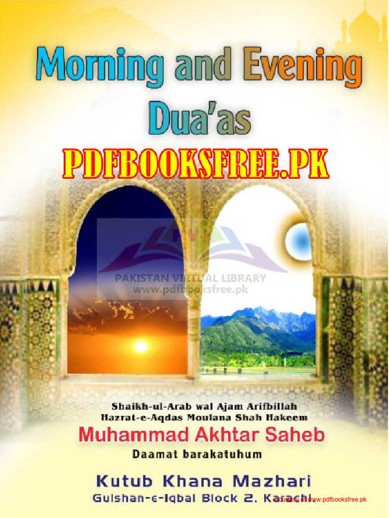 Morning and Evening Duas Pdfbooksfree - PK | PDF | Prophets And ...