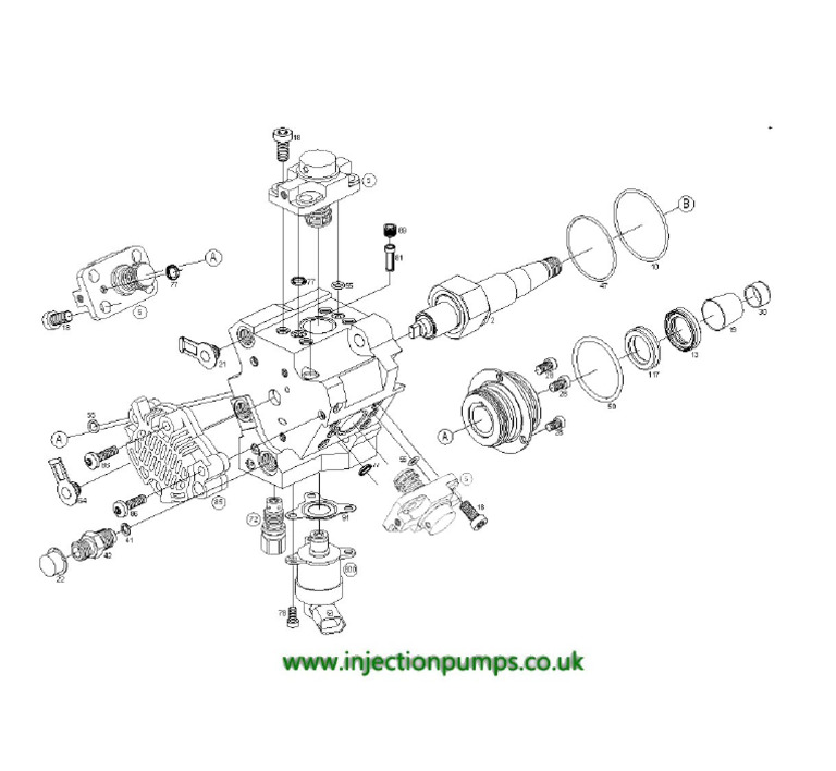 Bosch CP3 Injection Pump Drawing | PDF