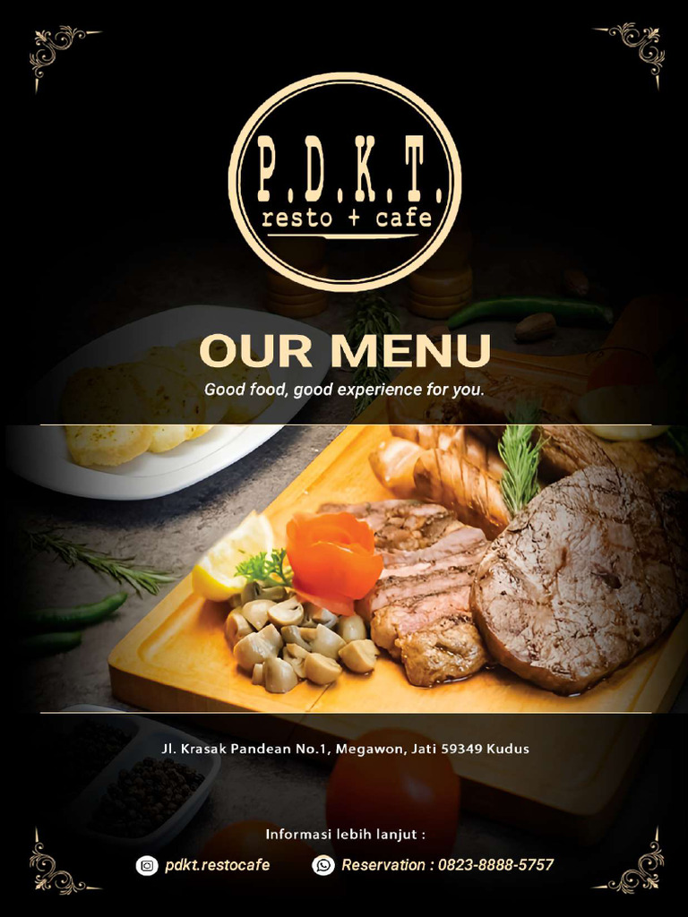 New Menu PDKT Resto & Cafe 2025 | PDF