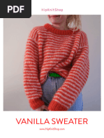 TULIP LOOP SWEATER-English | PDF | Knitting | Knitting Needle