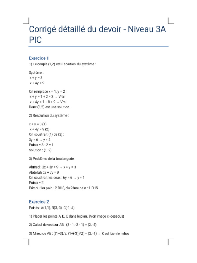 Corrige Devoir 3apic Phoenix Pdf