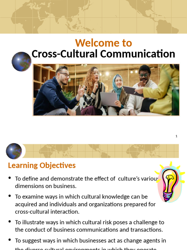 Cross Cultural Communication | PDF | Cross Cultural Communication ...