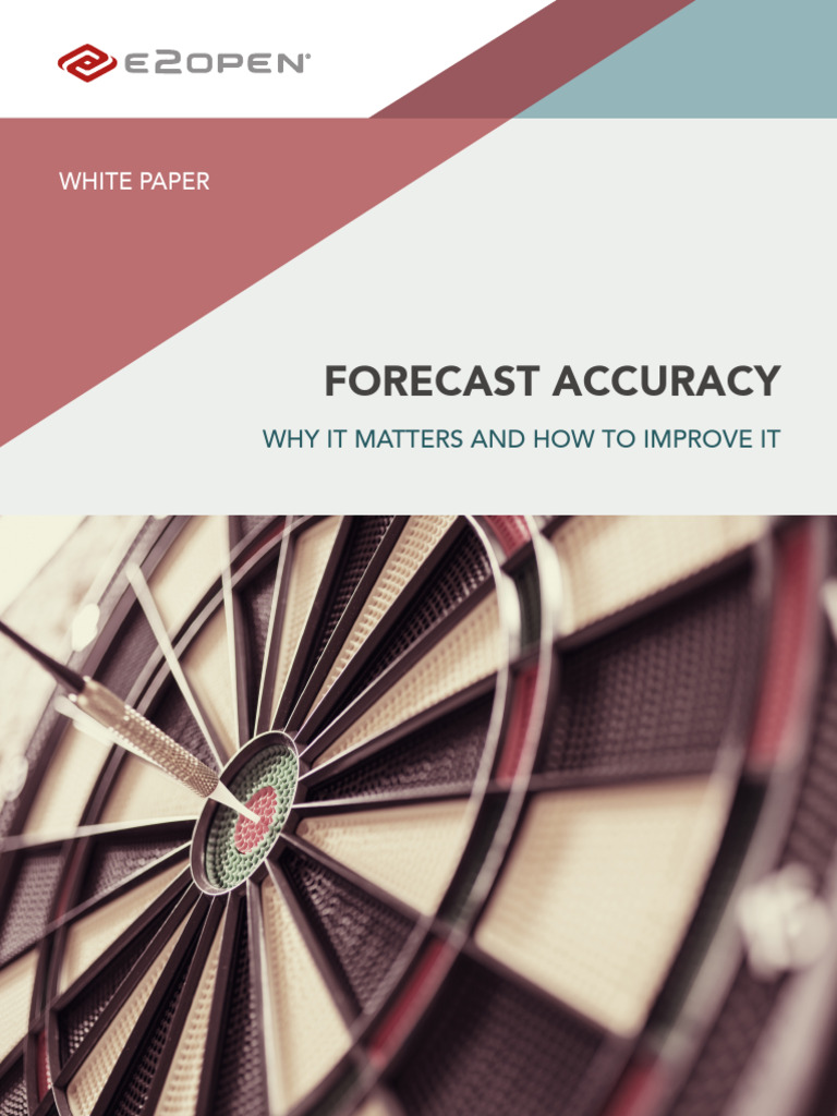 Improve Forecast Accuracy for Profit | PDF | Forecasting | Inventory