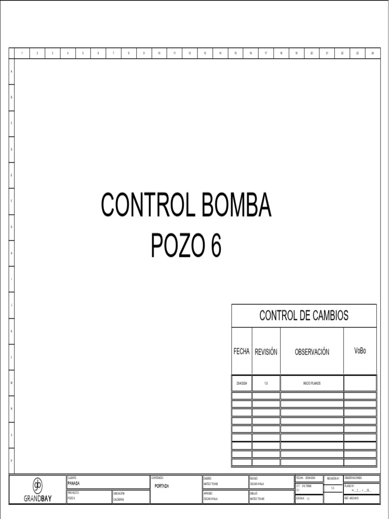 Control de Calderas Pozo 6 | PDF