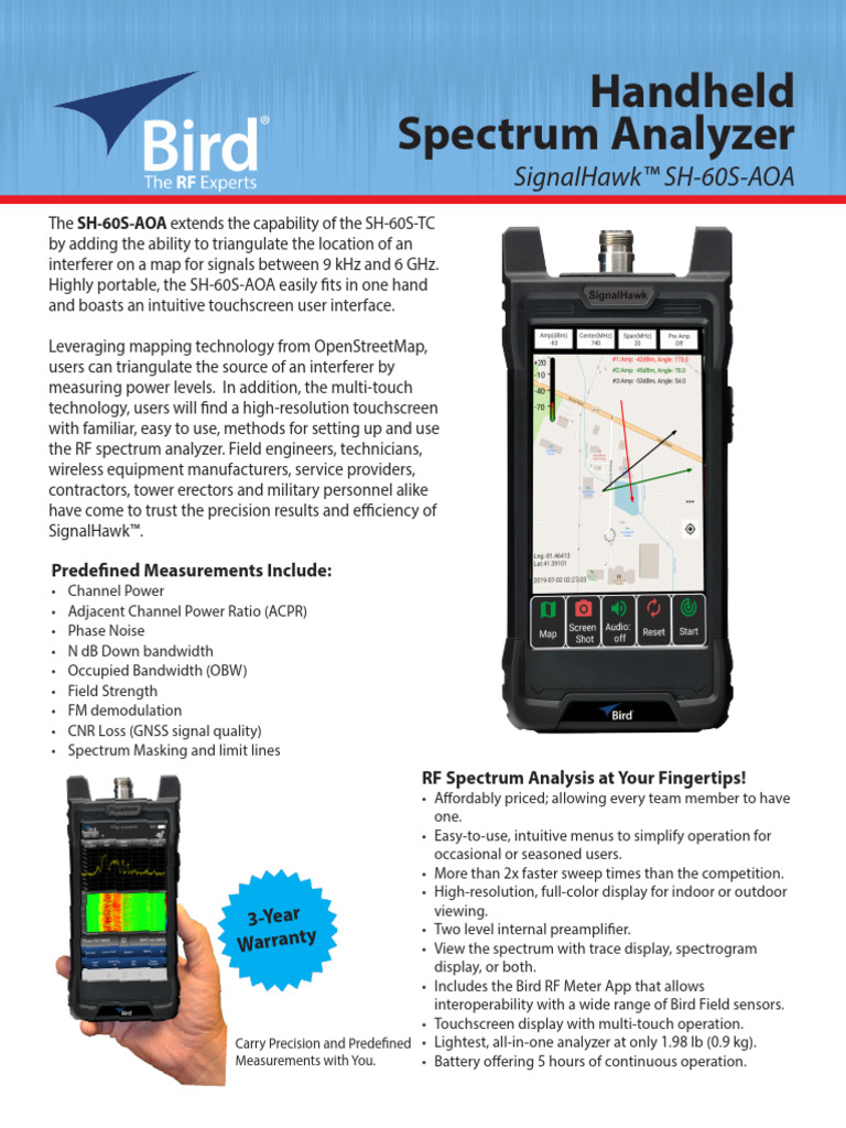 SignalHawk SH-60S-AOA Overview | PDF | Information And Communications ...