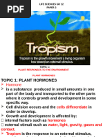 GR 12 LS Topic 8 - Responding To The Environment - Plants - TG - RL ...