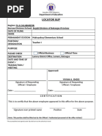 Locator Slip Editable | PDF
