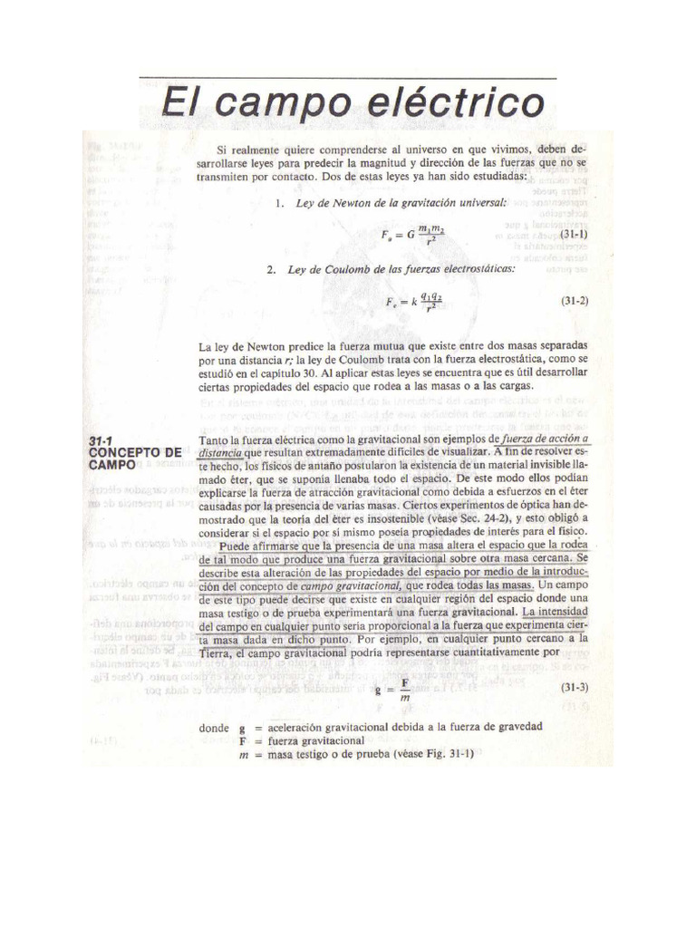 El Campo Electrico | PDF