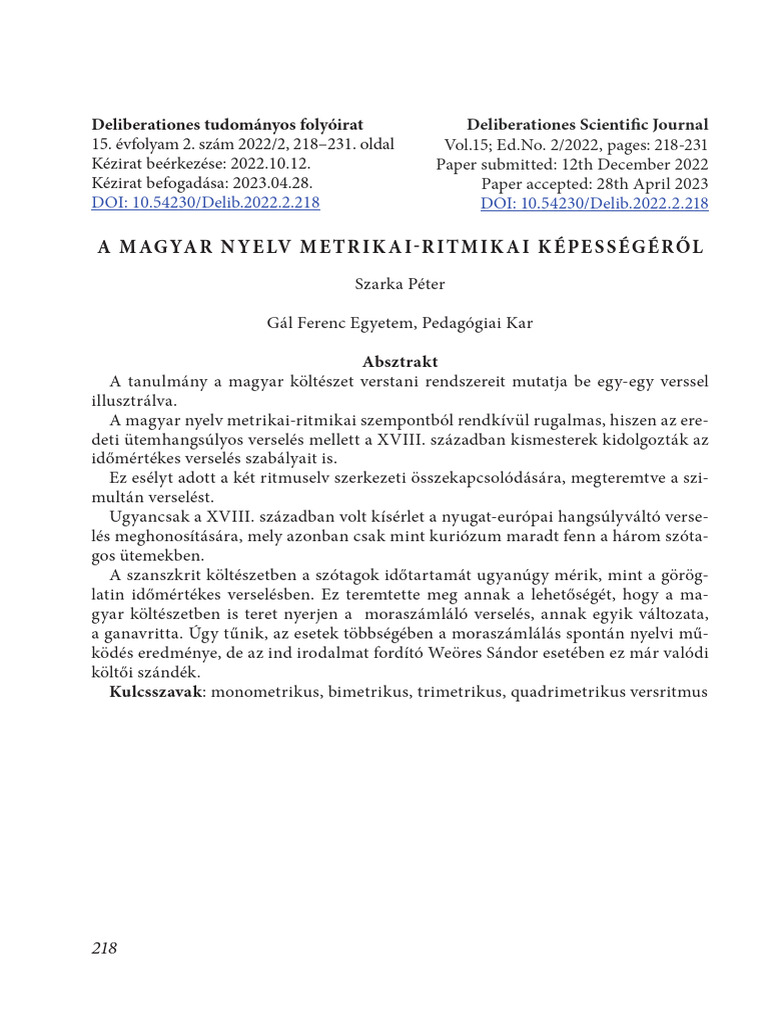Szarka 22 2 218 | PDF