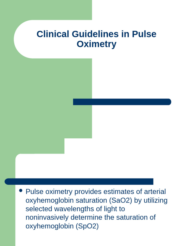 RCP 125-Pulse Oximetry, PetCO2 | PDF | Pulmonology | Medicine