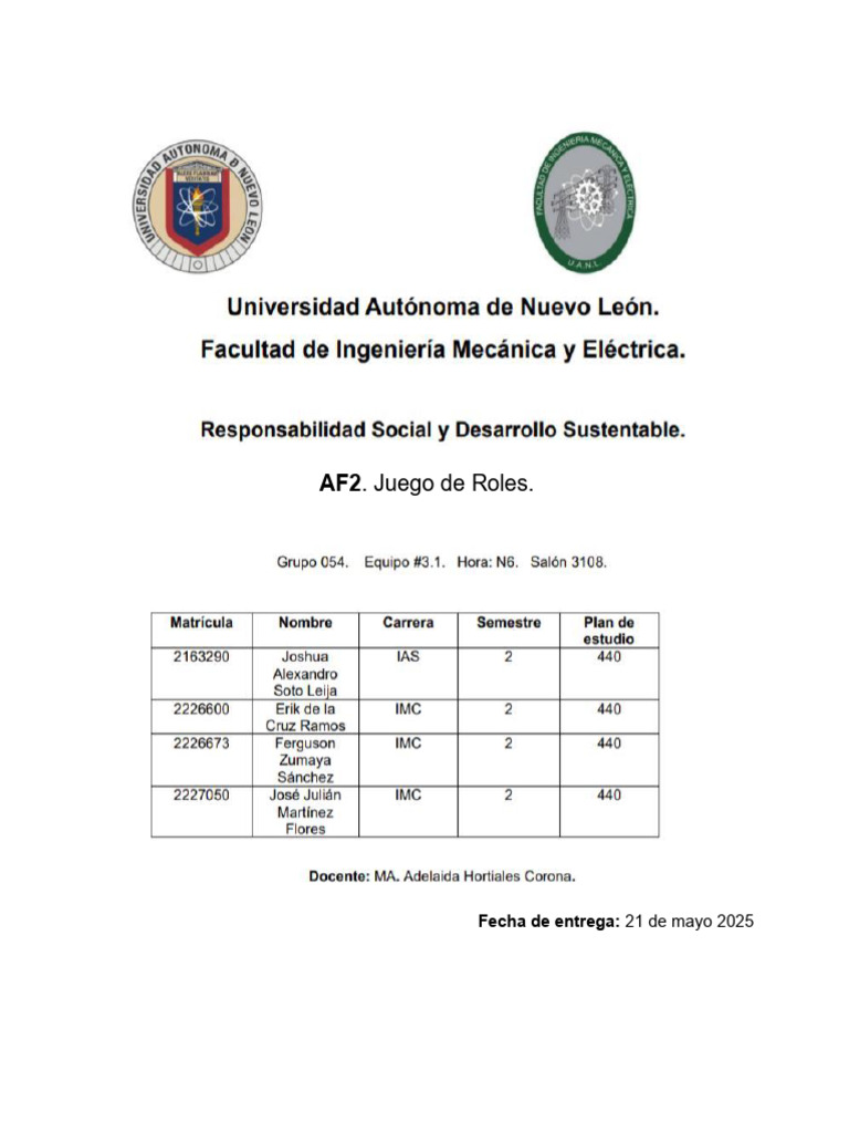 AF2 - Juego de Roles | PDF | Organismo genéticamente modificado | Agricultura