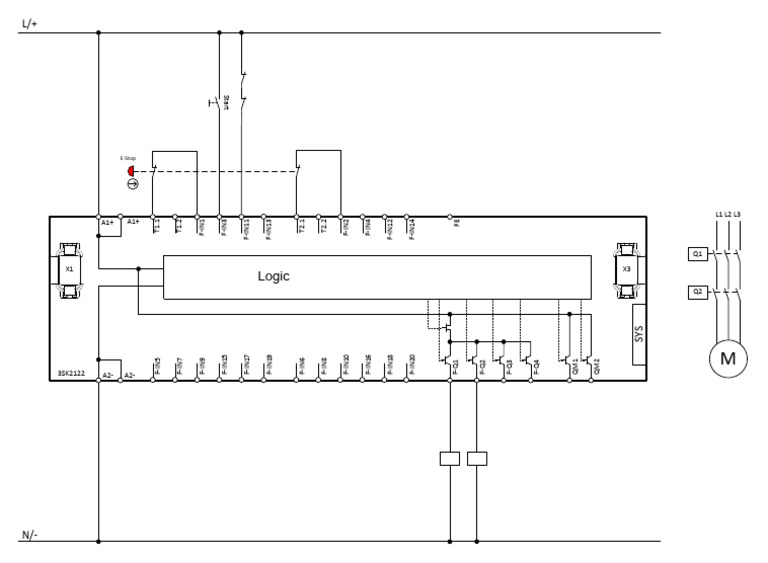 4 Emergency Stop SIL3 3SK2 Wiring | PDF