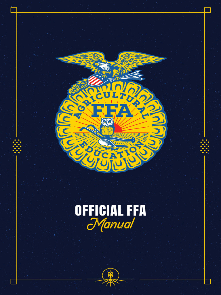 2023-24 National FFA Official Manual | PDF