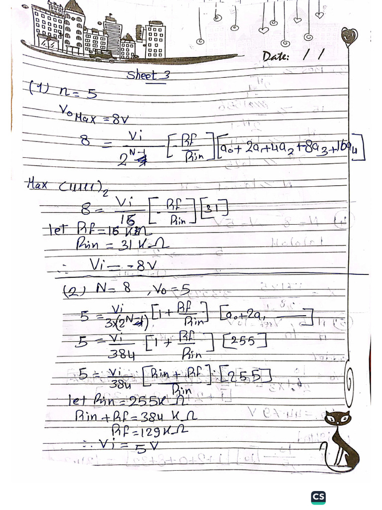 Sheet 3 Solutions | PDF