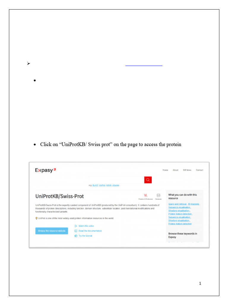 LAB EXERCISE 3 of Bioinformatics .. | PDF | Proteins | Bioinformatics