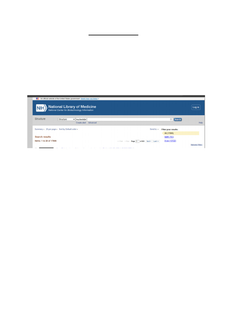 LAB EXERCISE 4 of Bioinformatics (3) | PDF | National Center For ...