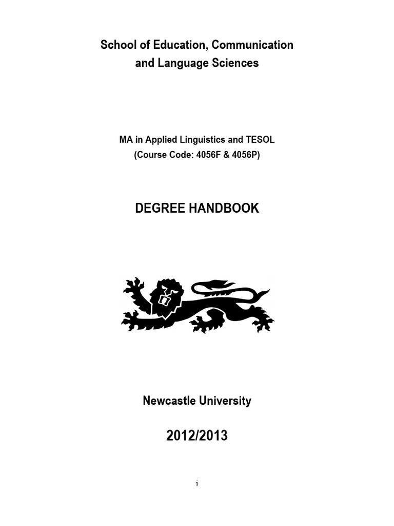 Tesol Handbook | PDF | Linguistics | English As A Second Or Foreign ...