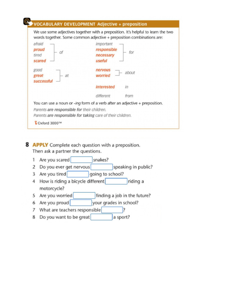 Use of Ing Form (Intermedio) | PDF