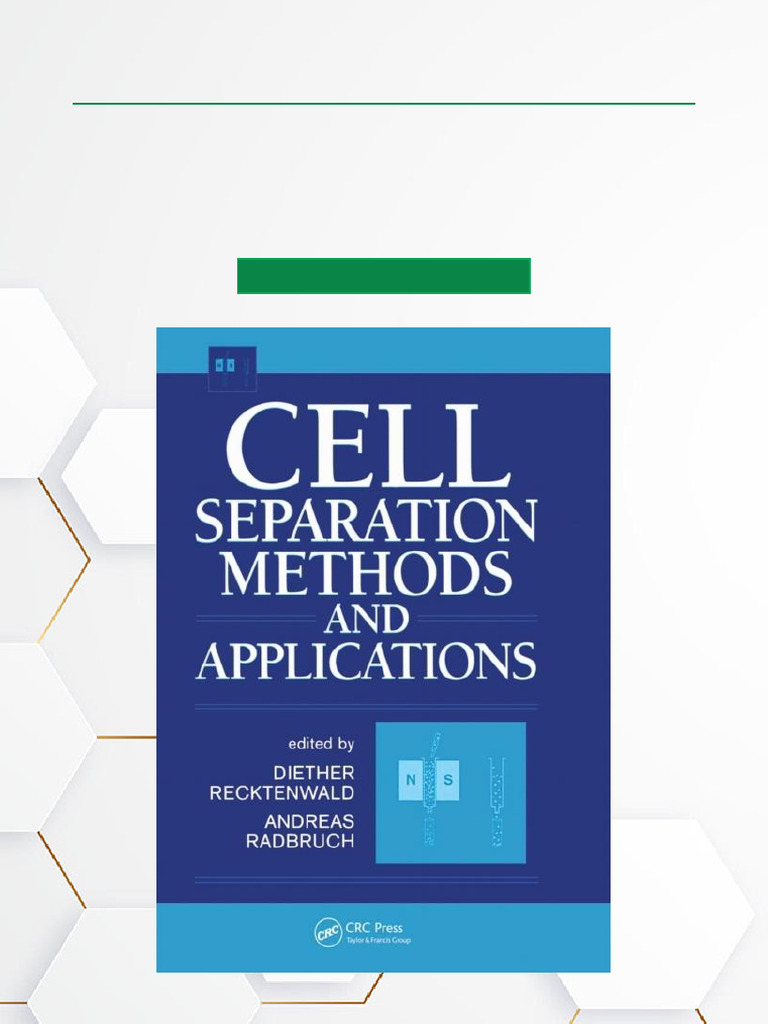 Cell Separation Techniques Overview | PDF | Stem Cell | Cell Potency