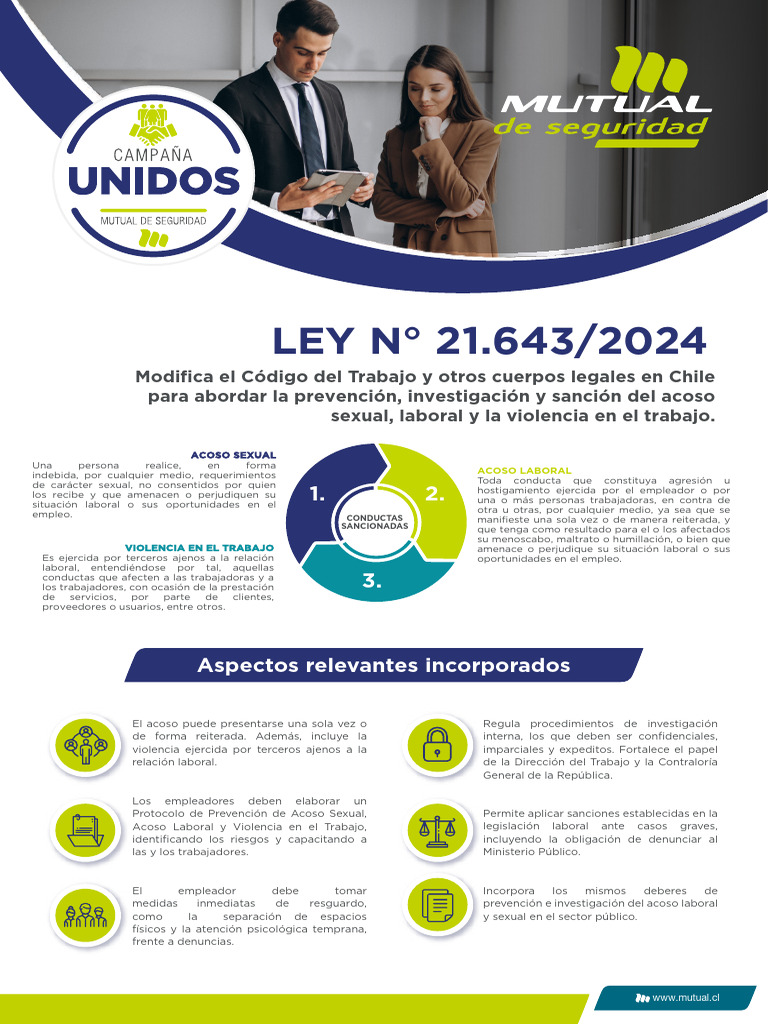 Afiche Ley Karin | PDF | Acoso sexual | Violencia