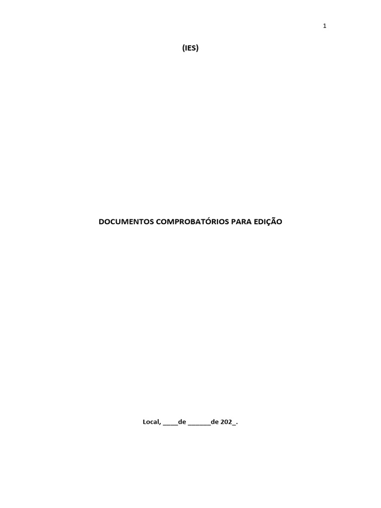 Modelos de Documentos Comprobatorios para Edicao-1 | PDF