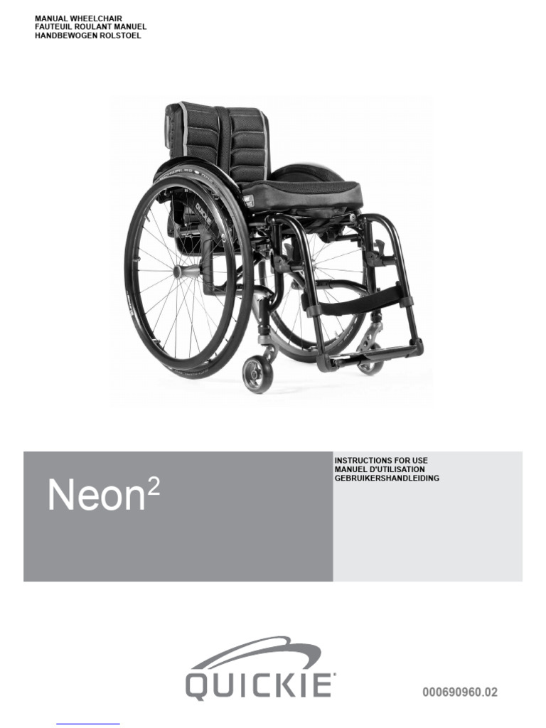 neon_2 | PDF | Wheelchair | Seat Belt