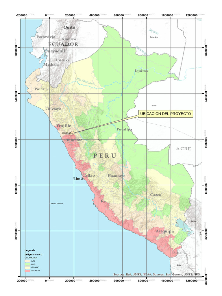 Mapa Sismológico de México | PDF