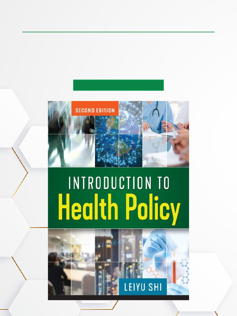 Introduction To Health Policy 2nd Edition Annotated PDF Download | PDF ...