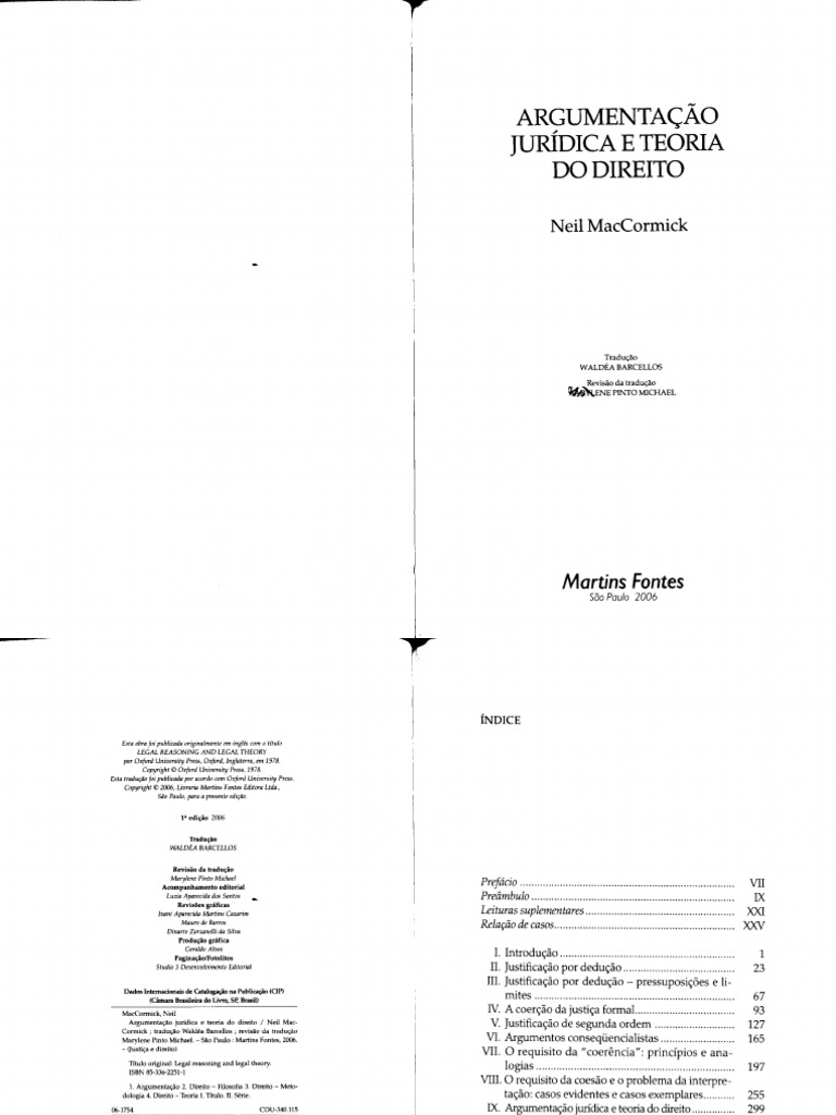 Leitura Maccormick | PDF