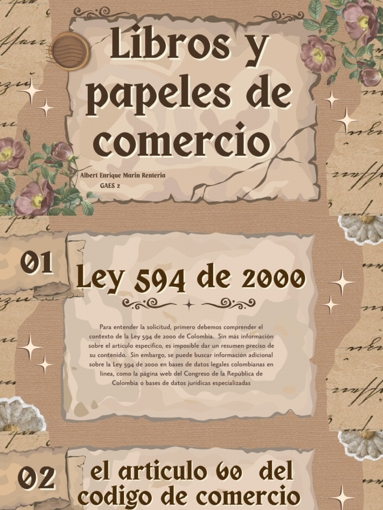Libros y Papeles de Comercio | PDF