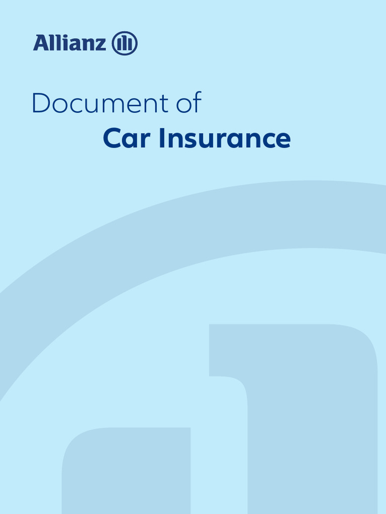 37820-2024-Allianz-Car-Insurance-DOI | PDF | Vehicle Insurance | Insurance