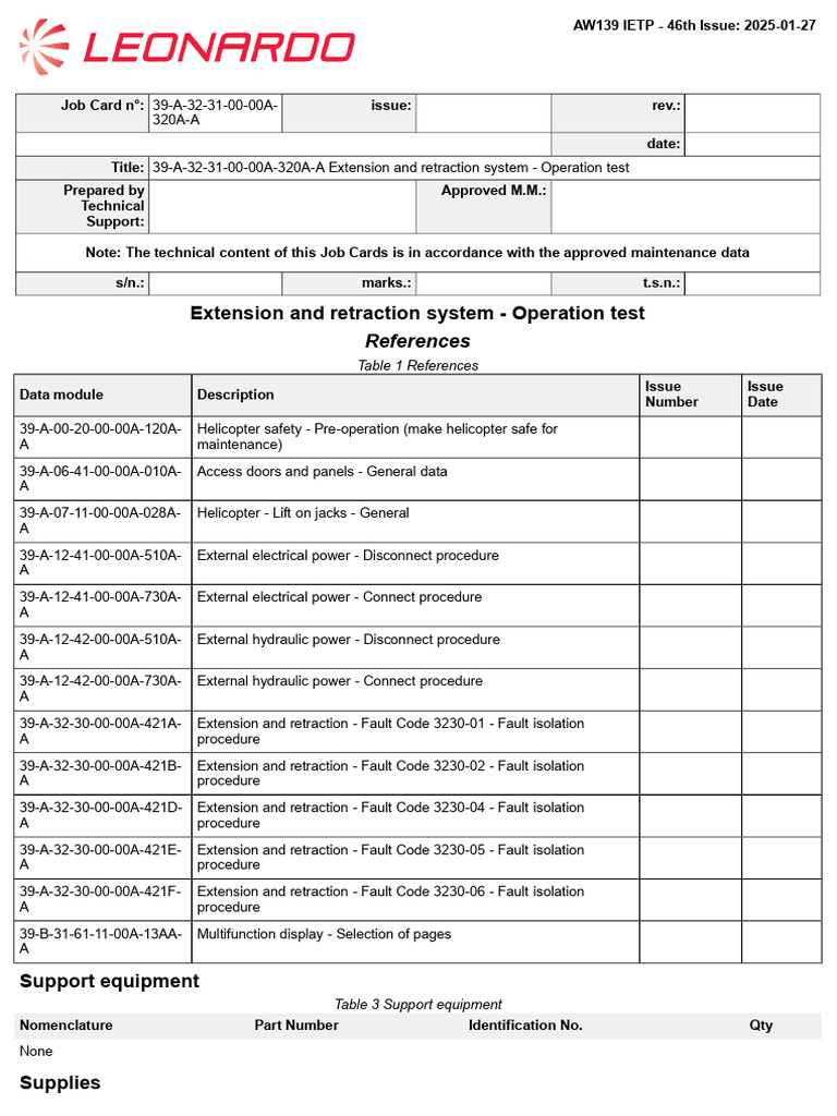 Extension and Retraction MLG | PDF | Landing Gear | Mechanical Engineering