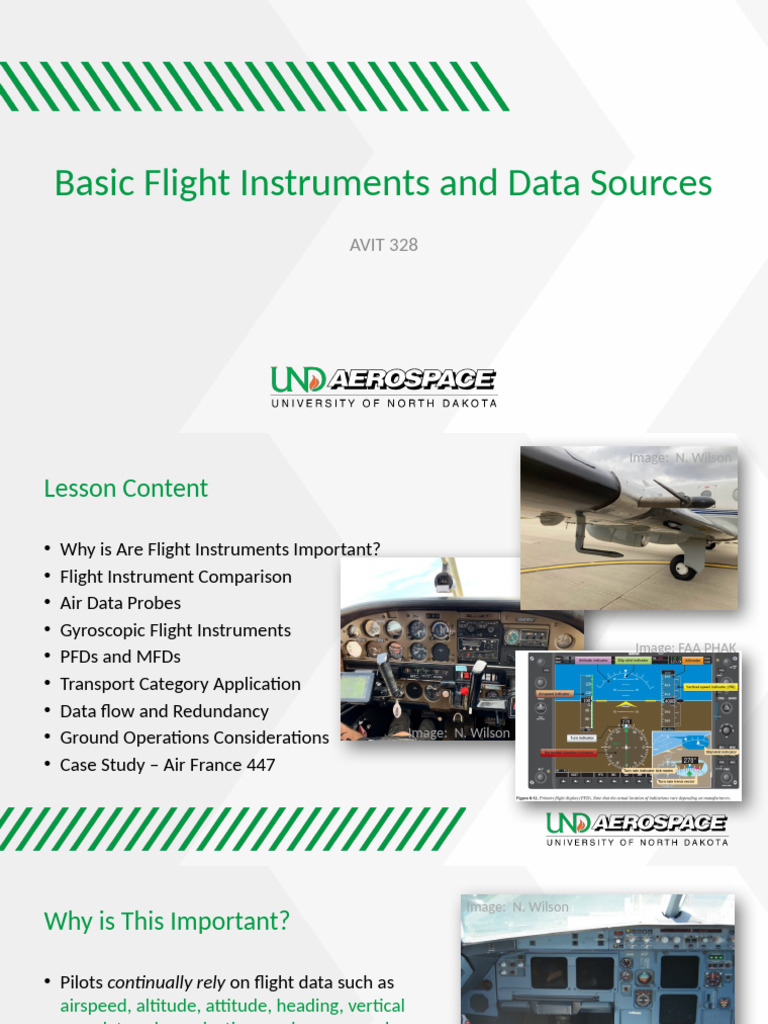 05 - Basic Flight Instruments and Data Sources | PDF | Airspeed | Aviation