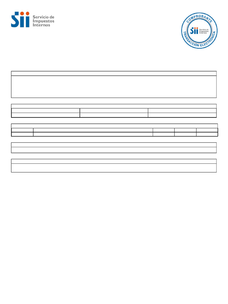 Inicio actividades SII | PDF