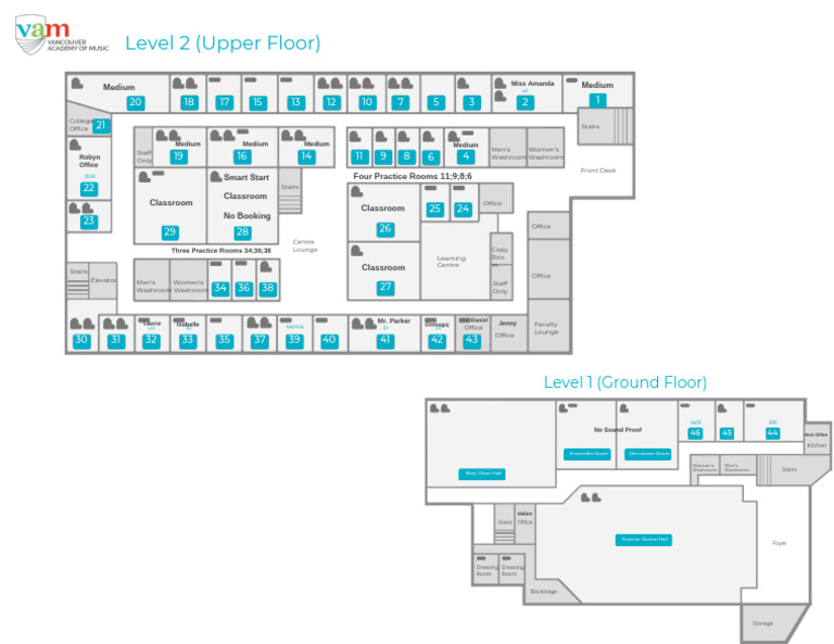 VAM Map (US Letter (Landscape) ) PDF | PDF | Educational Environment ...