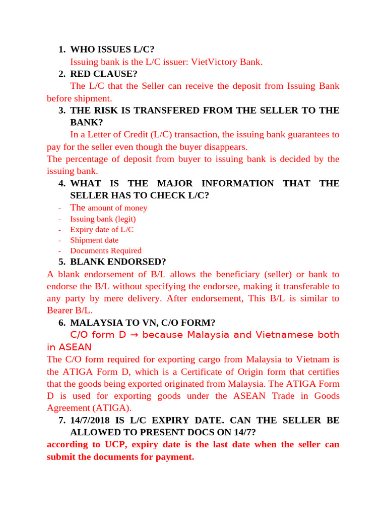 Summary L-C | PDF