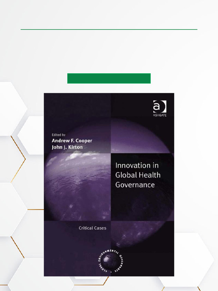 Innovation in Global Health Governance Critical Cases Optimized DOCX ...