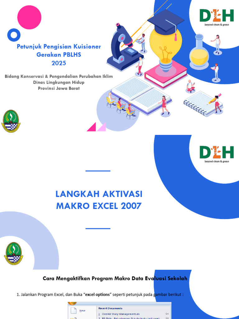 Petunjuk Pengisian Kuesioner GPBLHS 2025 | PDF