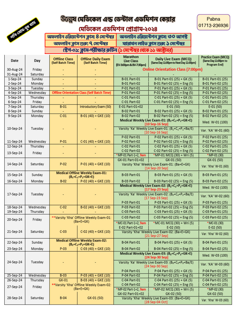 @@marathon 24 Routine Unmesh | PDF