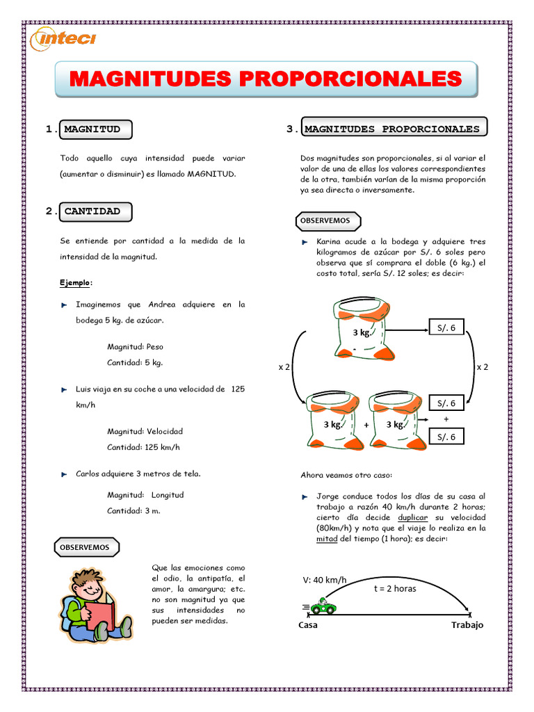 Tarea Semana 7 - Magnitudes Proporcionales | PDF