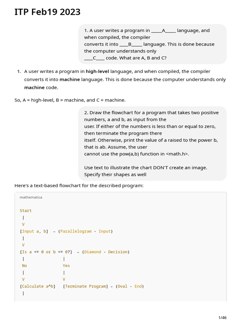 High-Level Machine Machine: Start V A B V Is A 0 or B 0 Decision No Yes V V Calculate A B ...